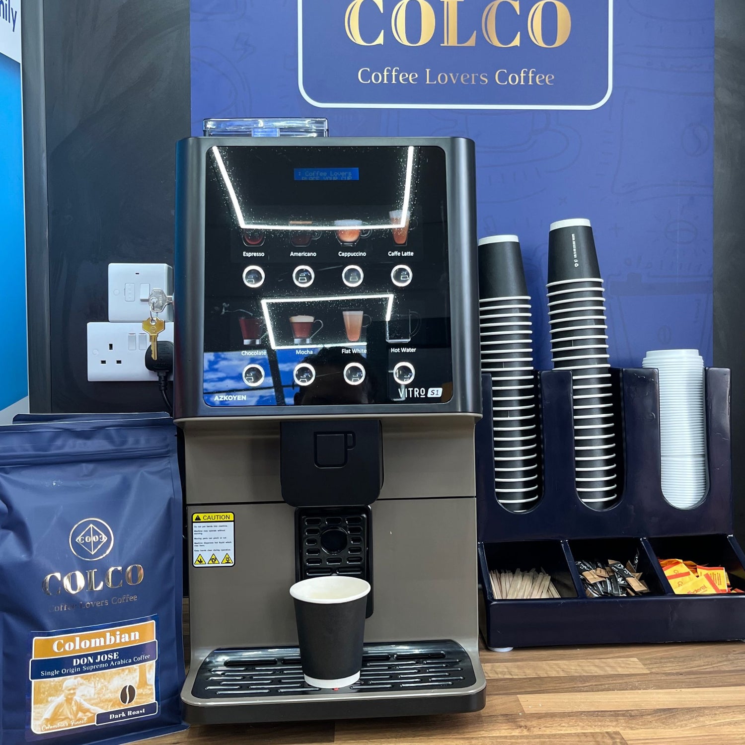 Coffetek Vitro S1 Espresso Evo - Powdered Milk Bean To Cup Coffee Mach – Colco Coffee